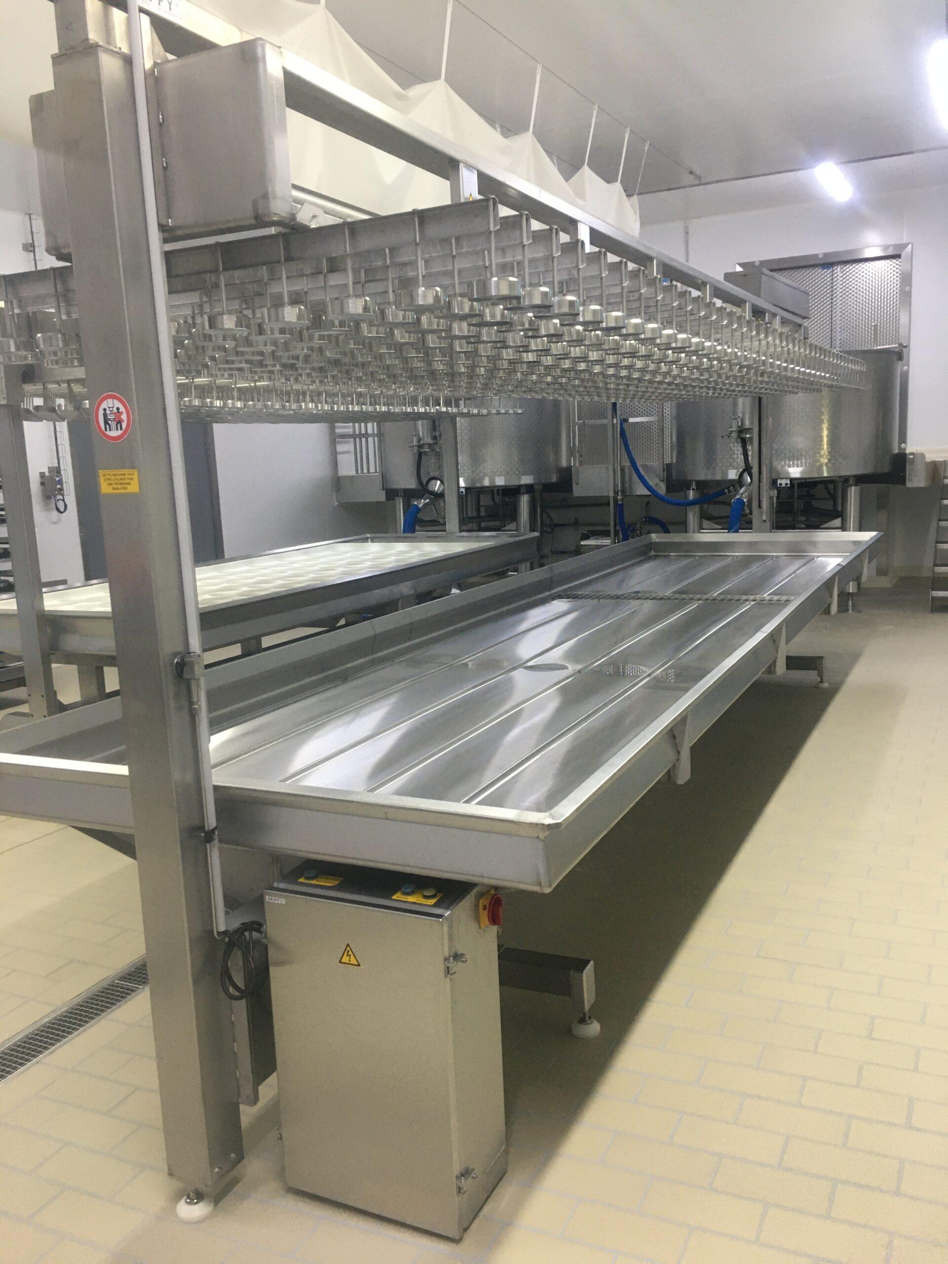 Conception de machines pour les fromageries - Mecan'elec